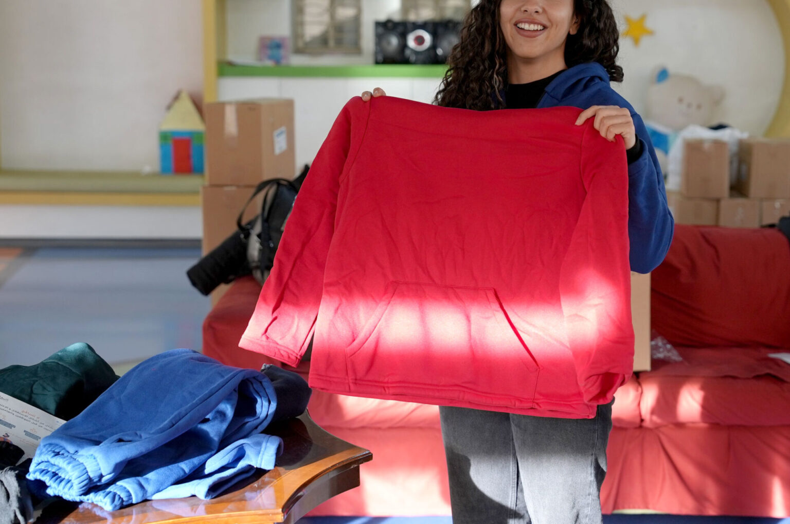 Supporting Orphans with Winter Clothing - Anera