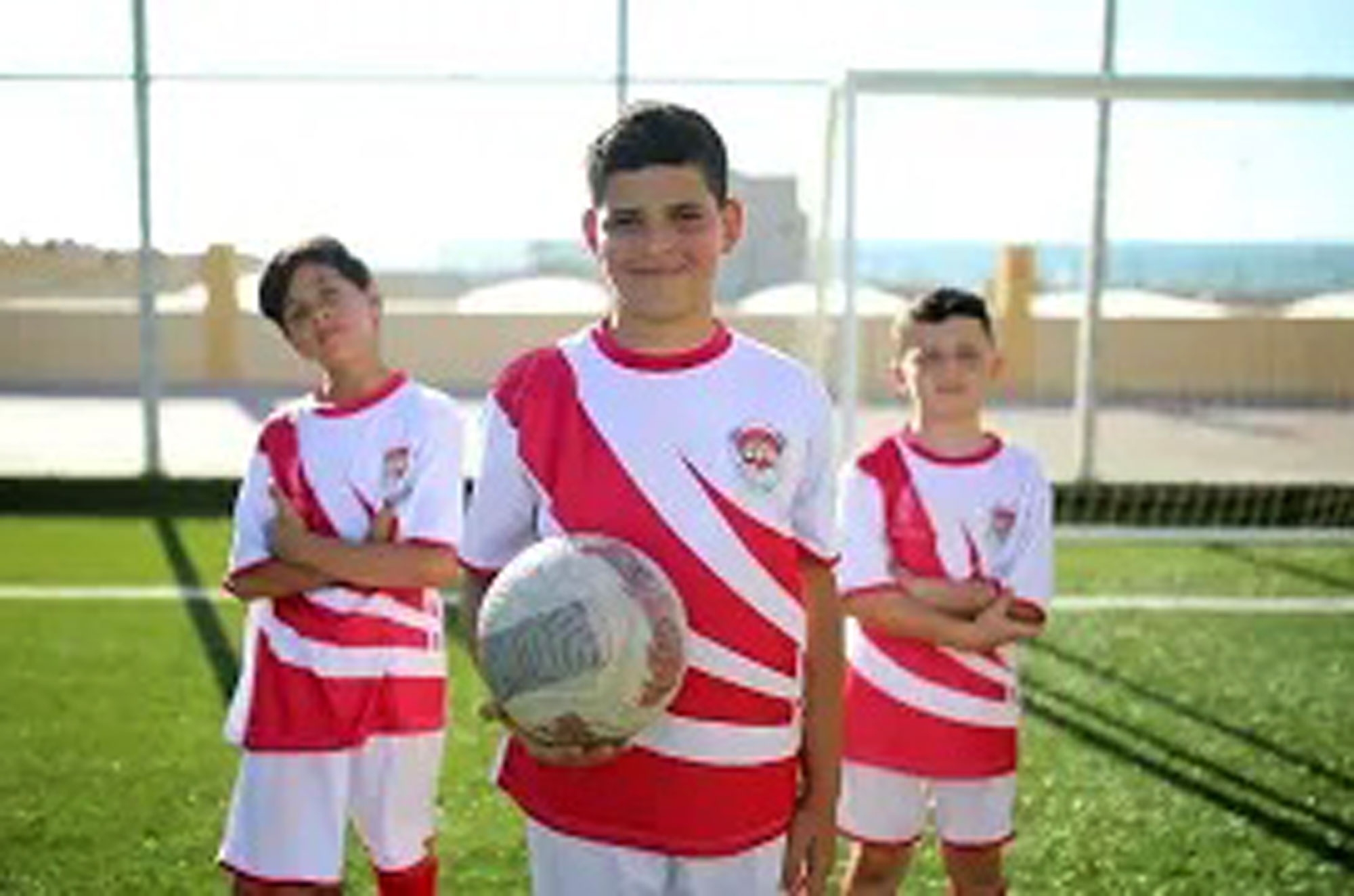 Time Lapse of the Renovation of the Gaza Sports Club - Anera