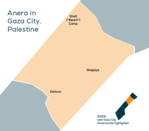 Anera in Gaza City, Palestine