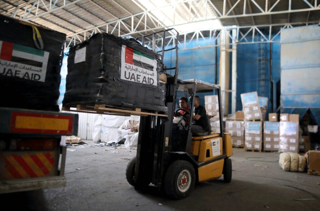 UAE and Anera Deliver 400 Tons of Food Aid to People of Gaza - Anera